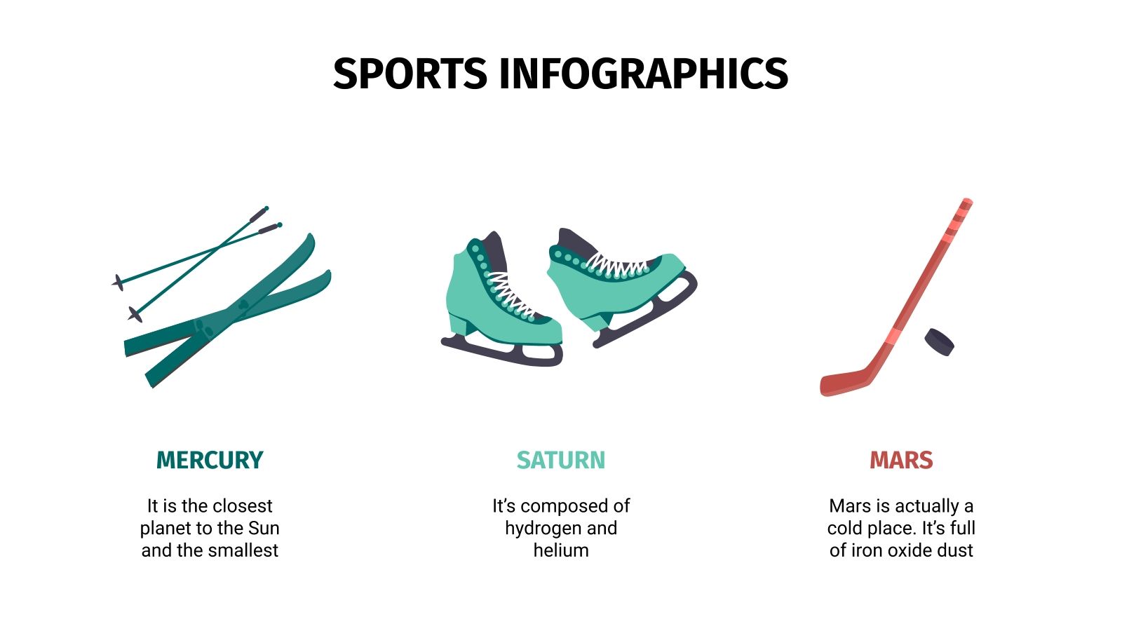 Free Sports Infographics for Google Slides and PowerPoint