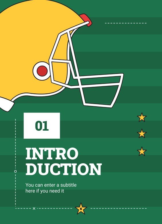 My American Football Playbook | Google Slides & PPT