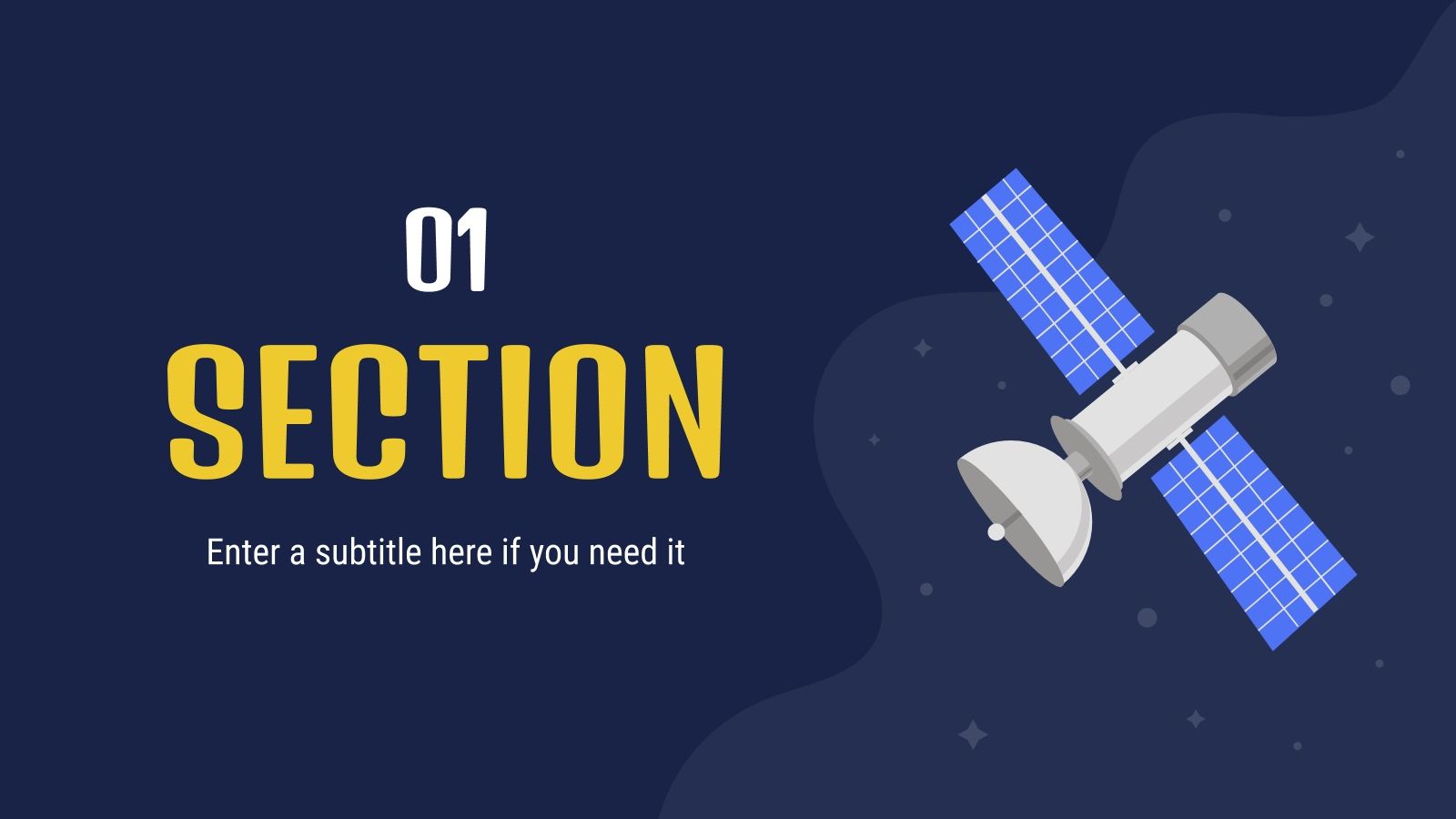 Space Digital Learning Slides Google Slides & PPT template