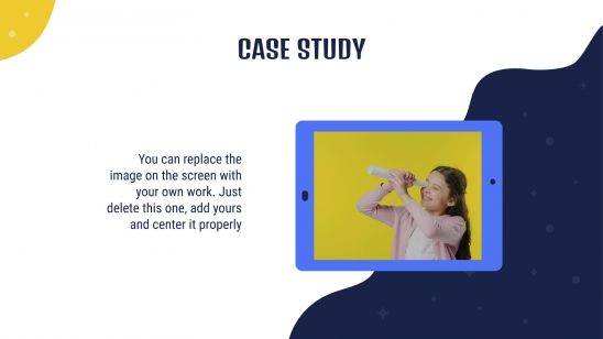 Space Digital Learning Slides Google Slides & PPT template