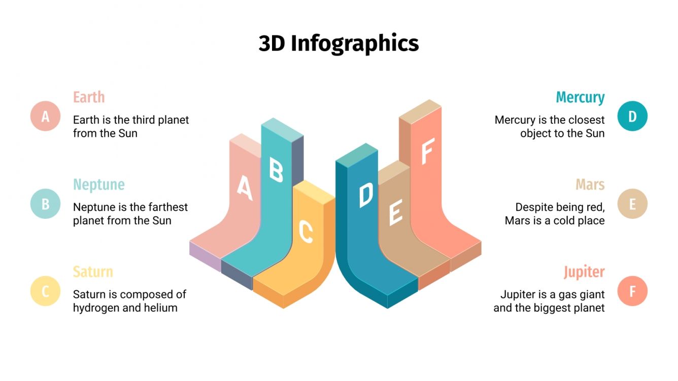 Free 3D Infographics for Google Slides and PowerPoint