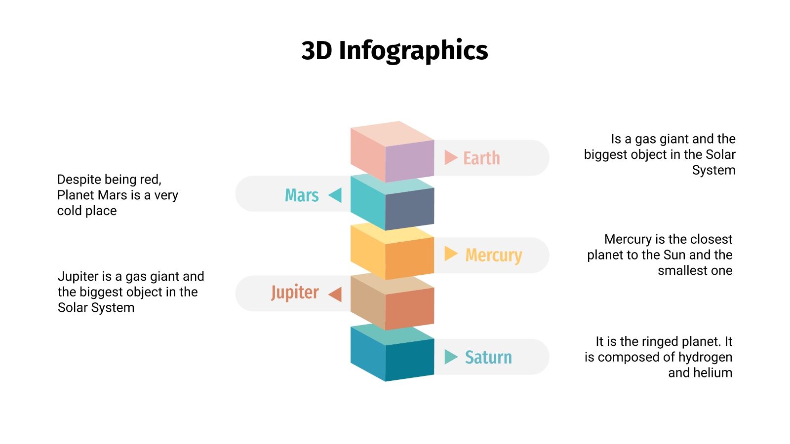 Free 3D Infographics for Google Slides and PowerPoint