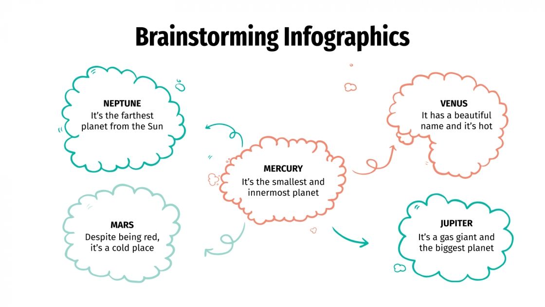 Free Brainstorming Infographics for Google Slides and PPT