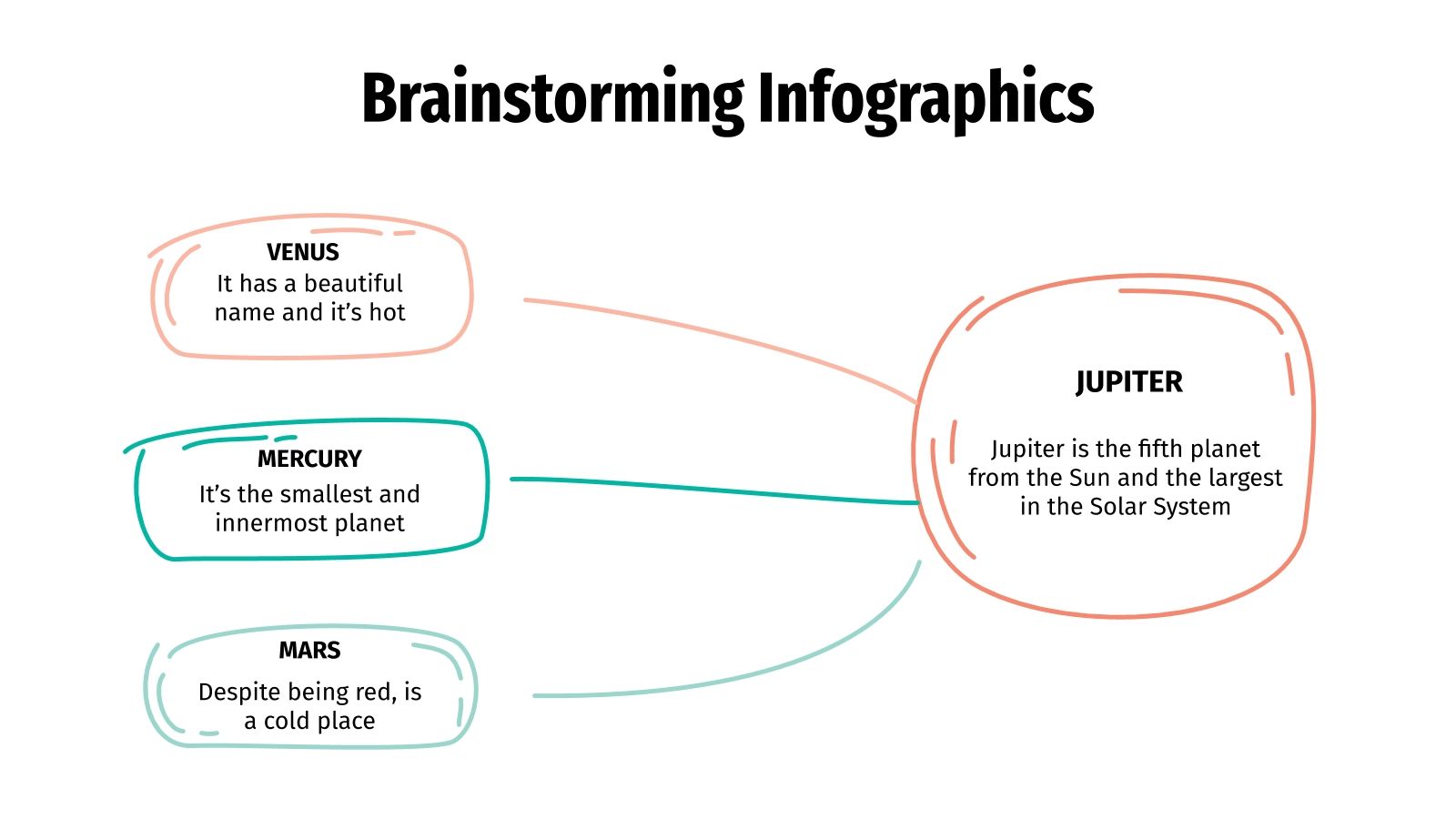 Free Brainstorming Infographics for Google Slides and PPT