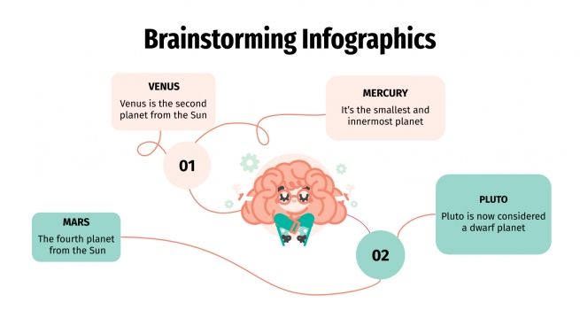 Free Brainstorming Infographics for Google Slides and PPT