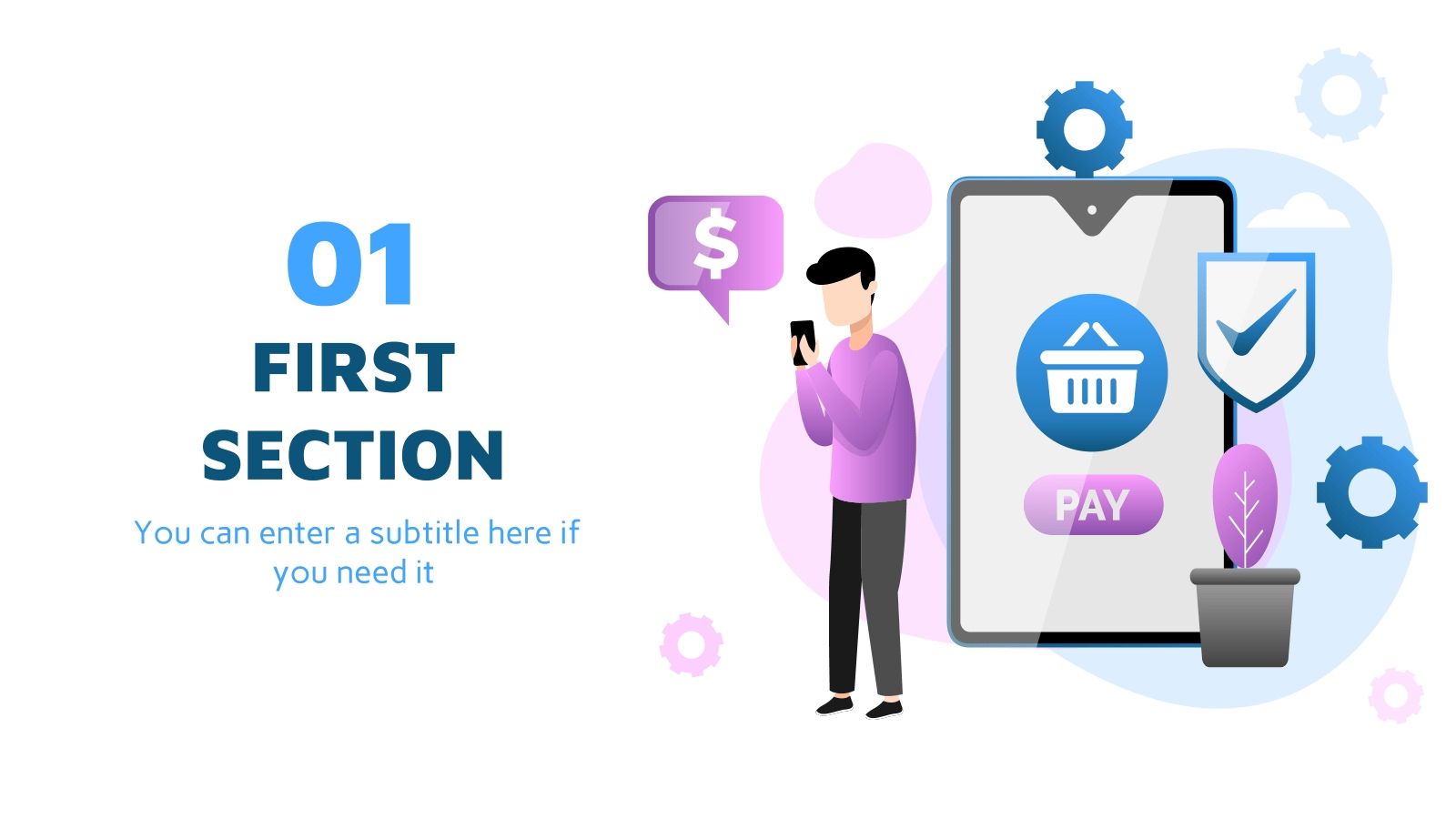 Safe Internet Usage | Google Slides & PowerPoint theme