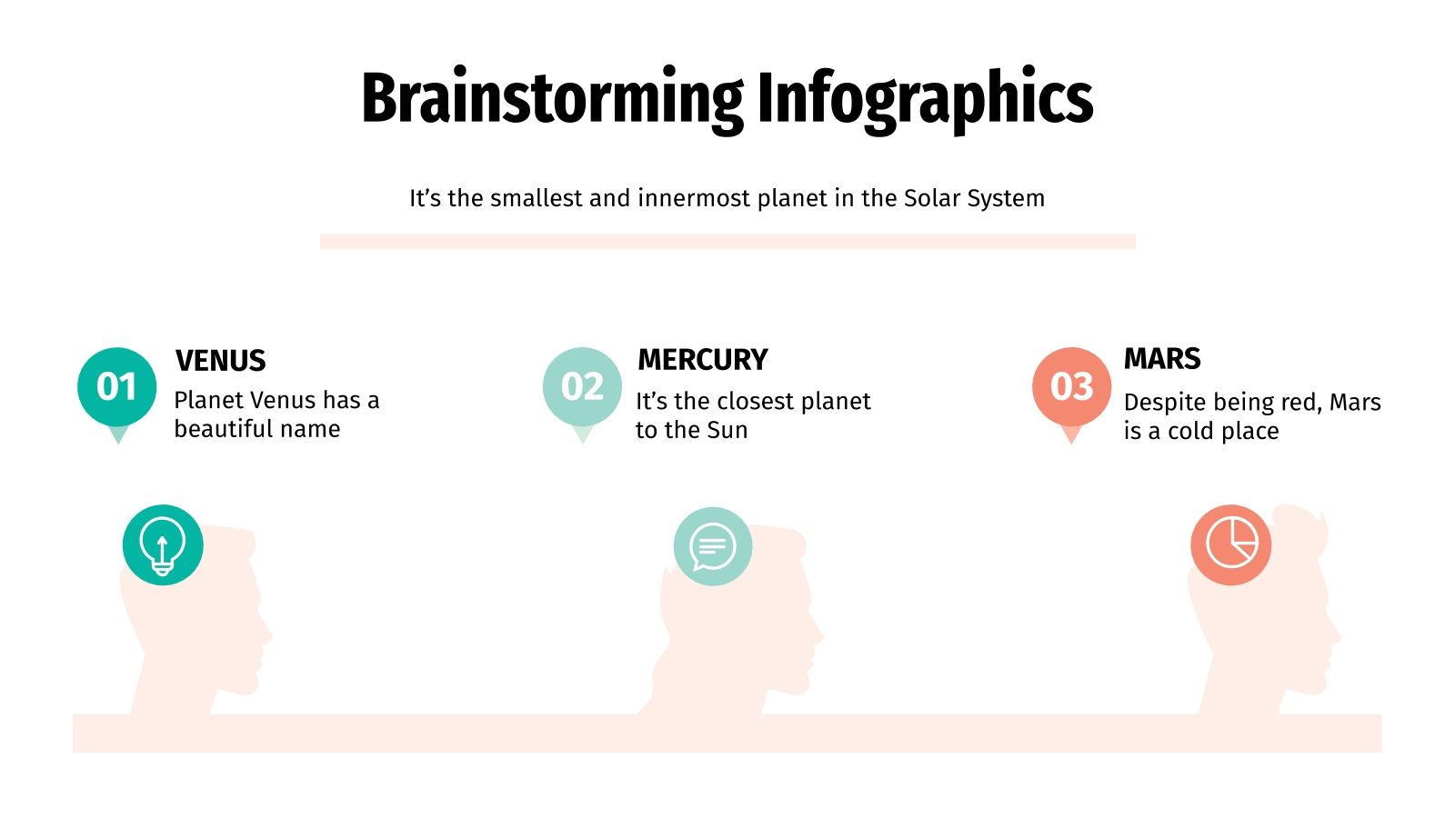 Free Brainstorming Infographics for Google Slides and PPT