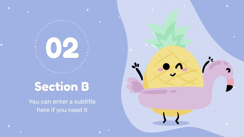 Kawaii Pastel Google Slides theme & PowerPoint template