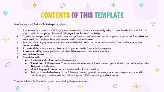 Banda colorida masculina de k-pop | Google Slides y PowerPoint