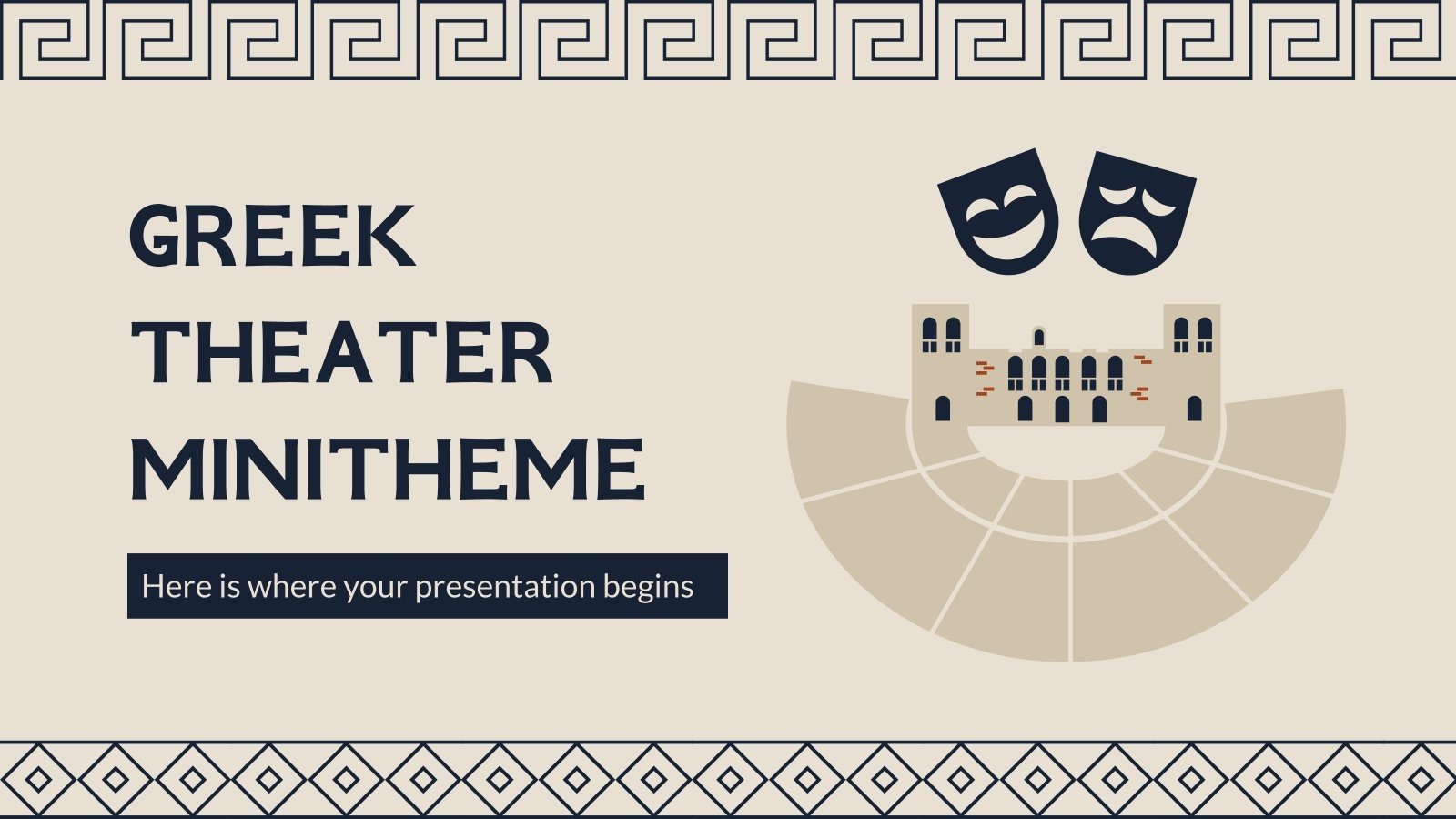 Free templates about theater for Google Slides and PowerPoint
