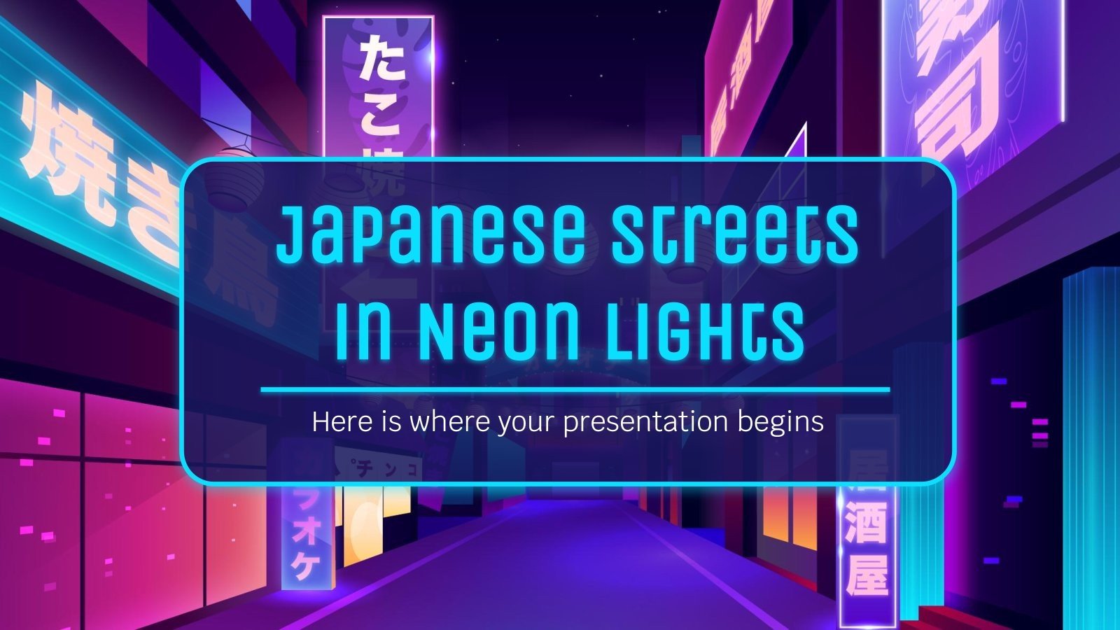 Free templates about Japan for Google Slides and PowerPoint