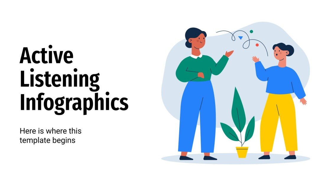 Active Listening Infographics | Google Slides & PowerPoint