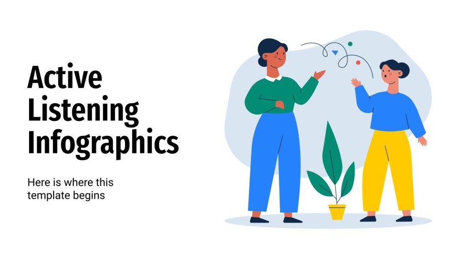 Active Listening Infographics | Google Slides & PowerPoint