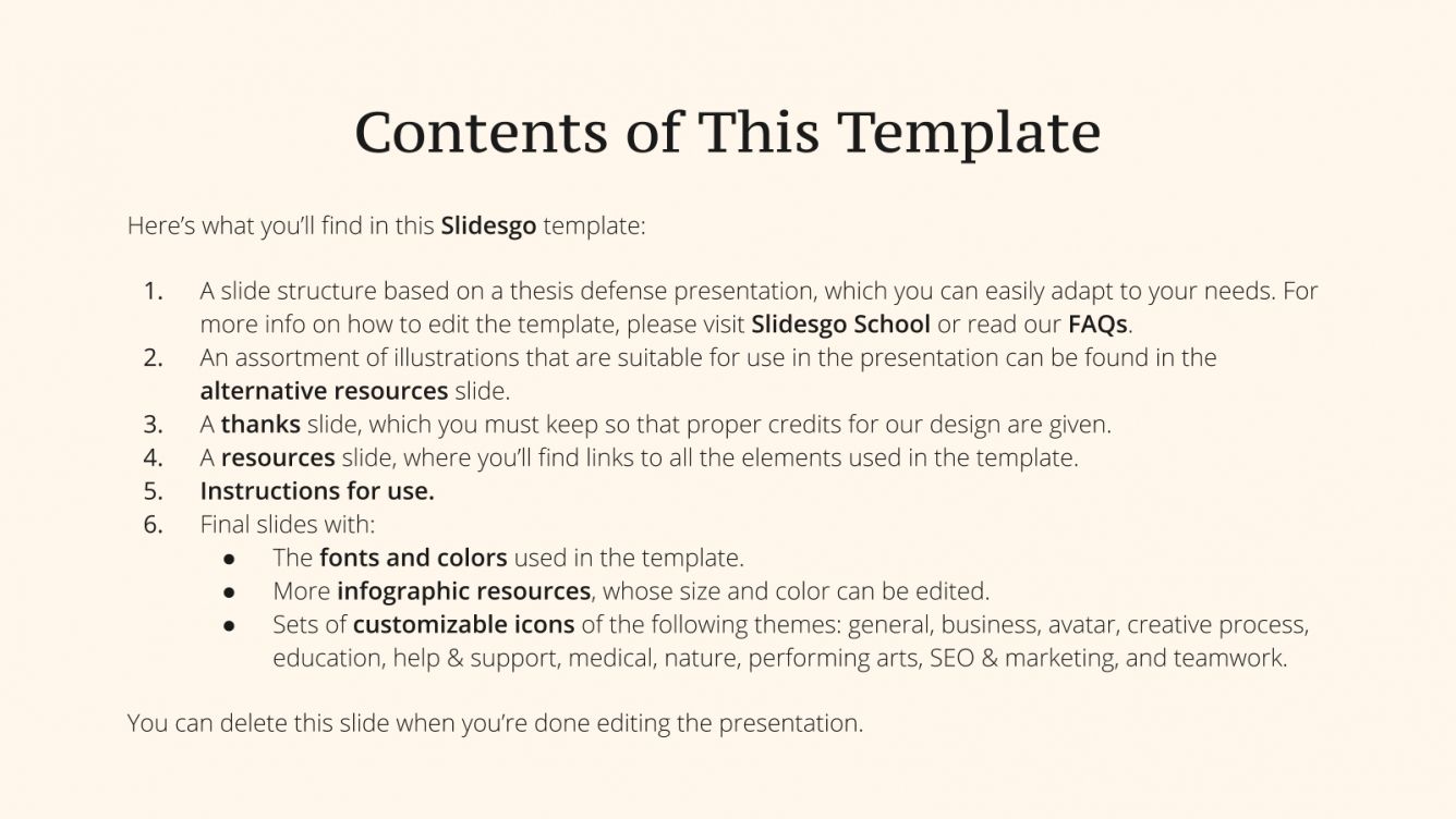 Engineering Thesis Google Slides and PowerPoint template