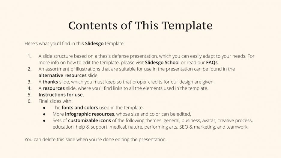 Engineering Thesis Google Slides and PowerPoint template