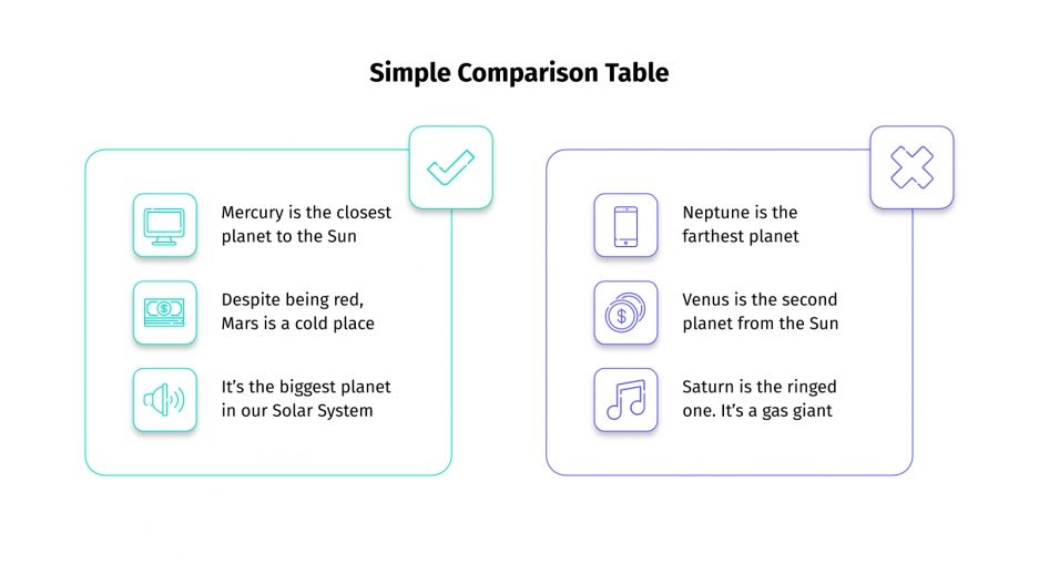 Comparison Infographics for Google Slides & PowerPoint