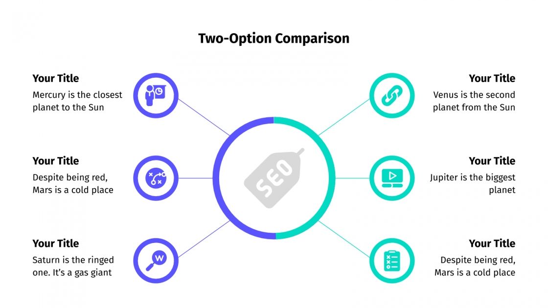 Infografías Comparativas para Google Slides y PowerPoint