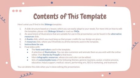 Distance Learning Course Google Slides & PowerPoint template