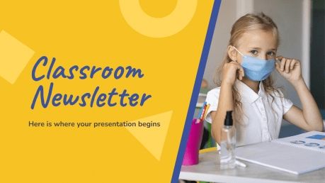 Classroom Newsletter | Google Slides & PowerPoint template