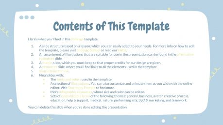 Distance Learning Course Google Slides & PowerPoint template