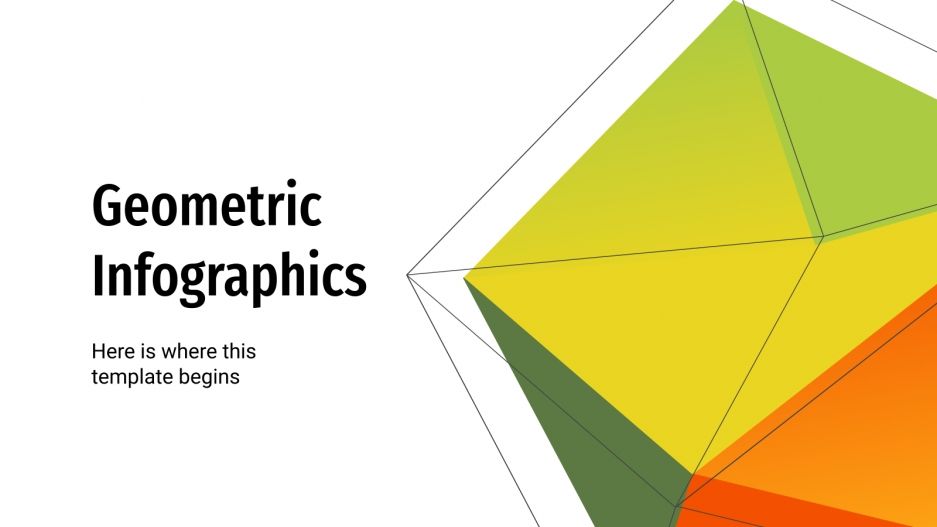 Free Geometric Infographics for Google Slides and PowerPoint