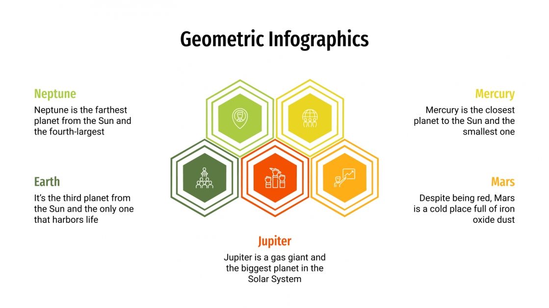 Free Geometric Infographics for Google Slides and PowerPoint