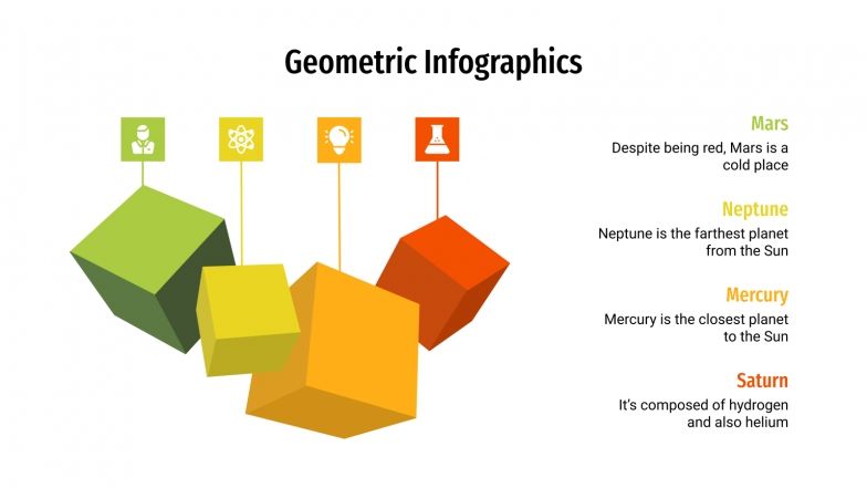 Free Geometric Infographics for Google Slides and PowerPoint