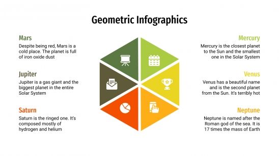 Free Geometric Infographics for Google Slides and PowerPoint
