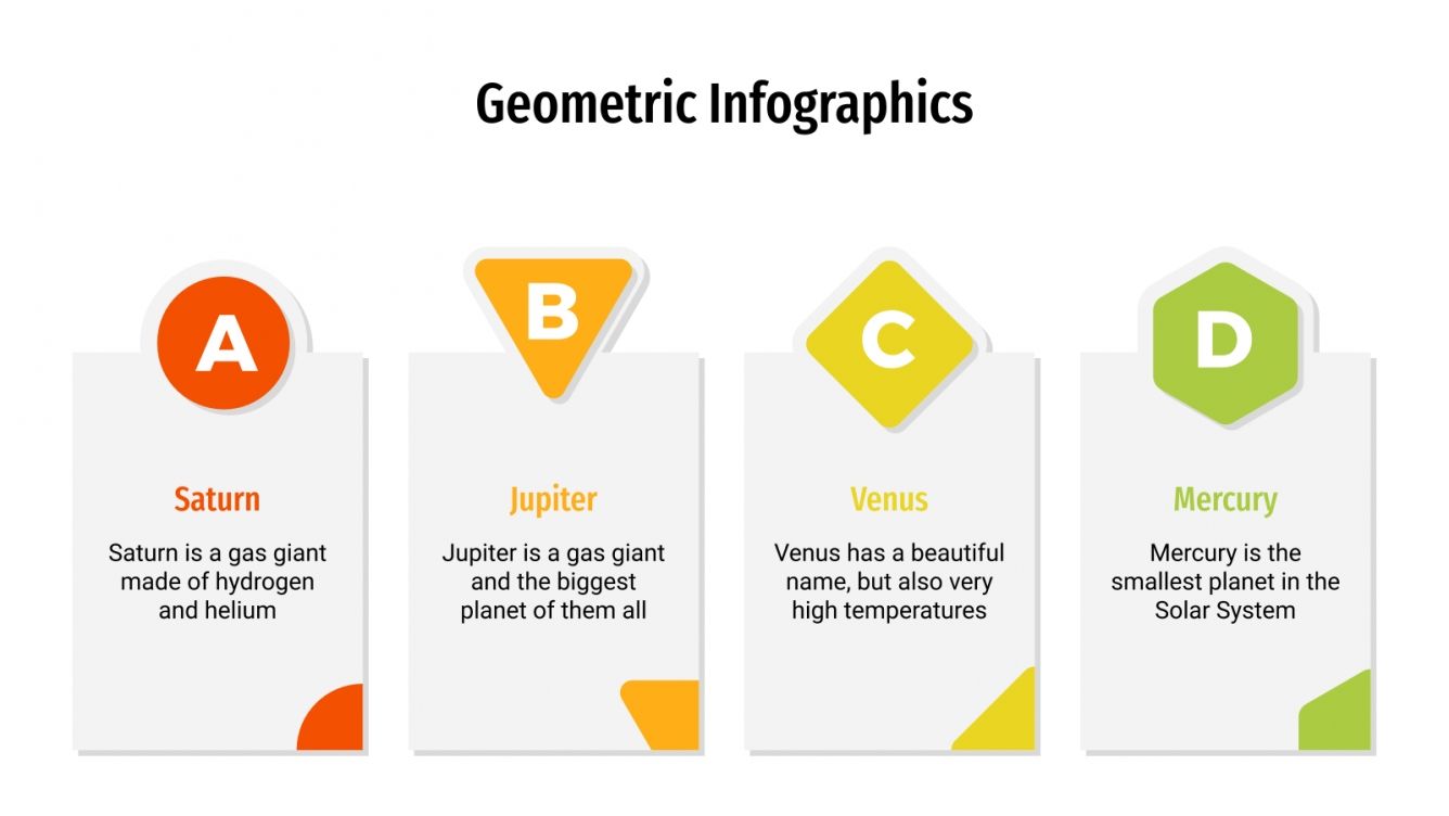 Free Geometric Infographics for Google Slides and PowerPoint