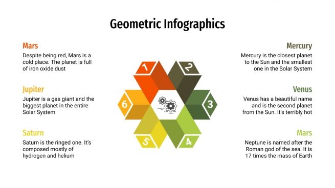 Free Geometric Infographics for Google Slides and PowerPoint