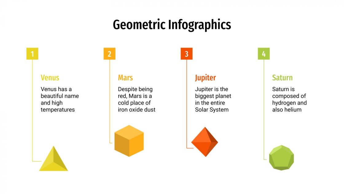 Free Geometric Infographics for Google Slides and PowerPoint