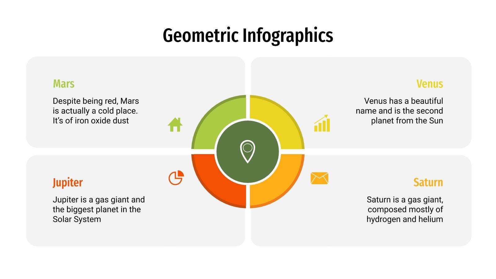Free Geometric Infographics for Google Slides and PowerPoint