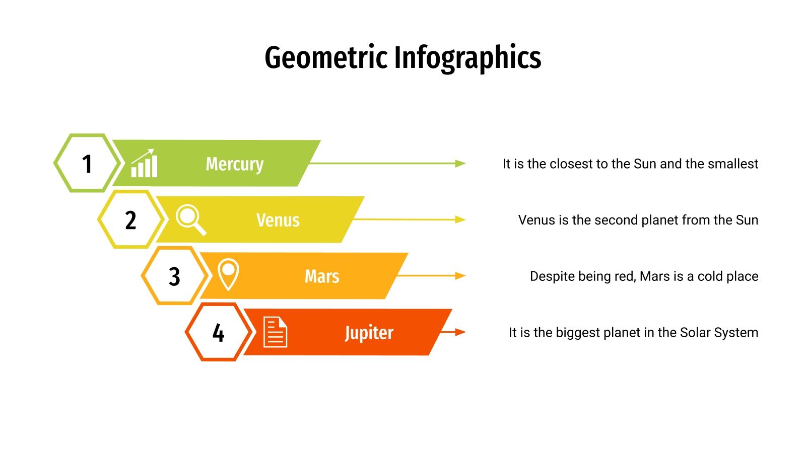 Free Geometric Infographics for Google Slides and PowerPoint