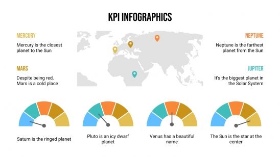 KPI Infographics for Google Slides & PowerPoint