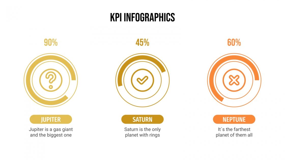 KPI Infographics for Google Slides & PowerPoint