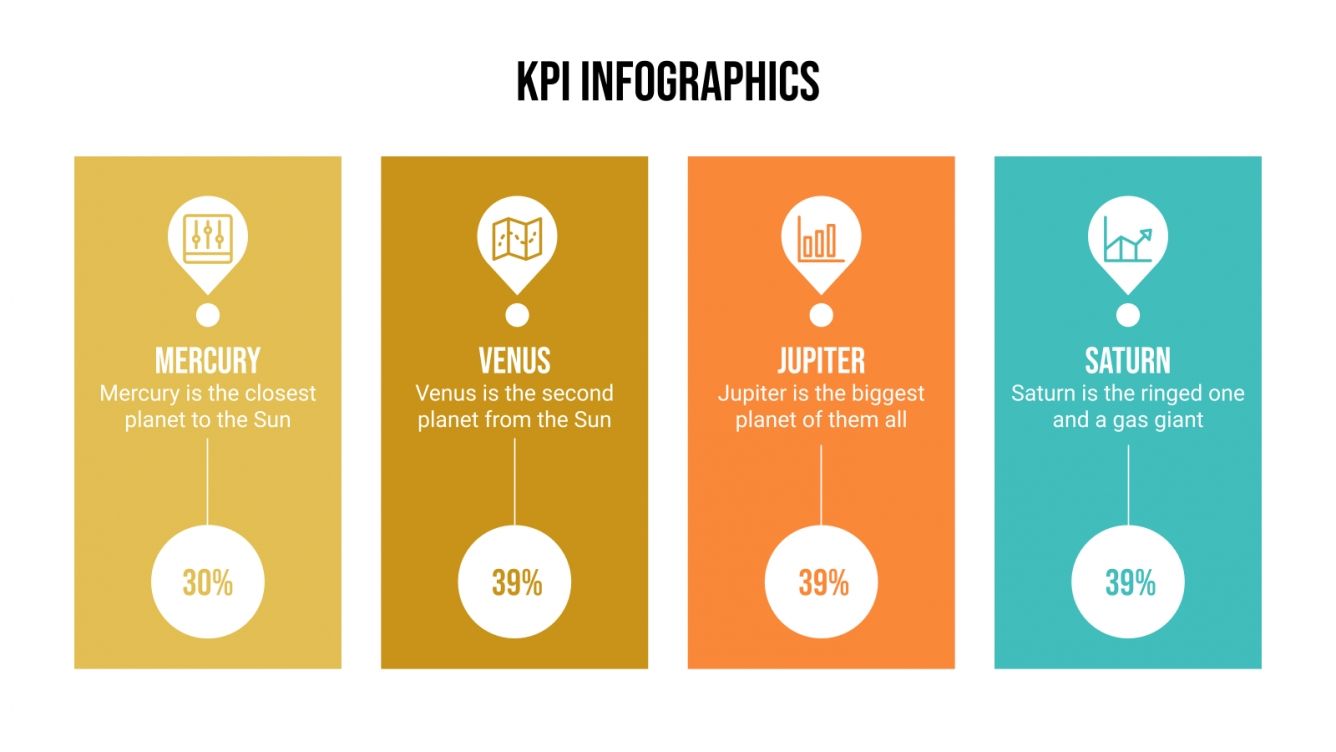 KPI Infographics for Google Slides & PowerPoint