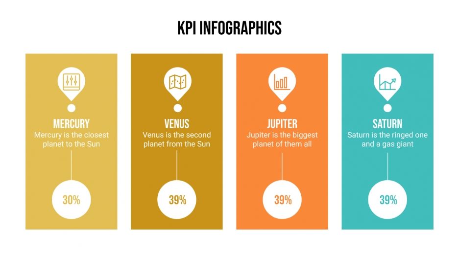 KPI Infographics for Google Slides & PowerPoint
