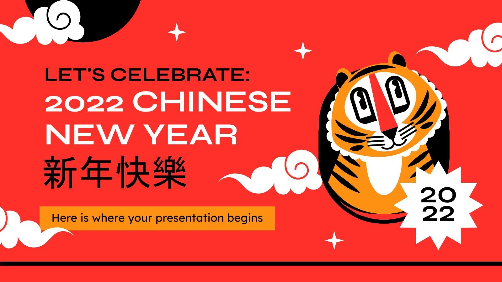 Let's Celebrate: 2022 Chinese New Year | Google Slides & PPT
