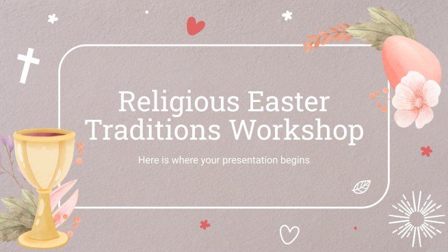 Free Easter-themed templates for Google Slides & PowerPoint