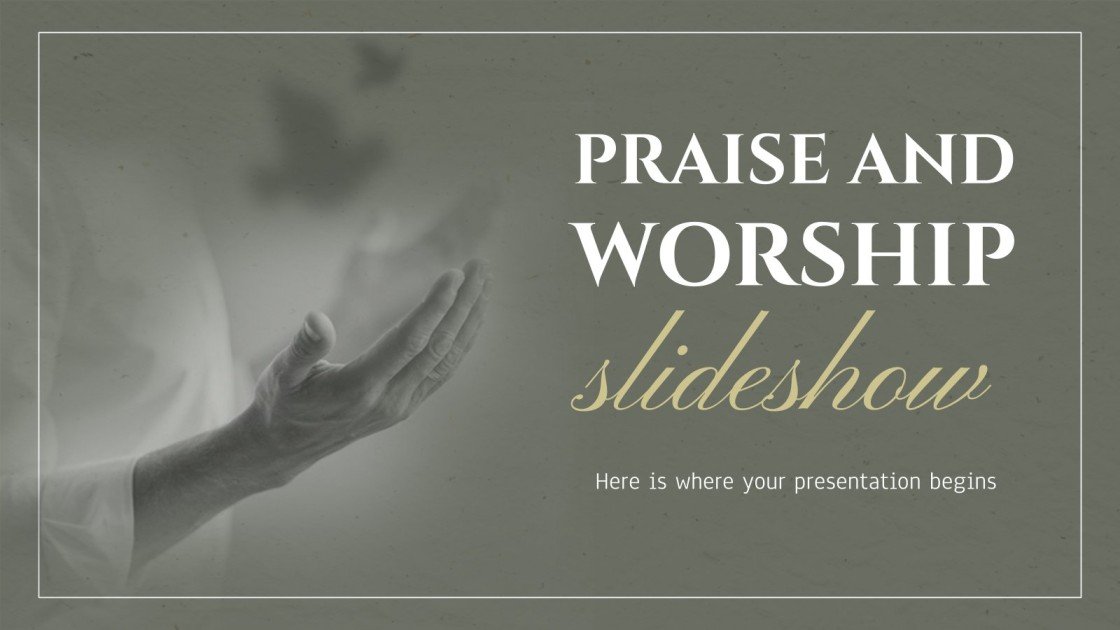 Praise and Worship Slideshow | Google Slides & PowerPoint
