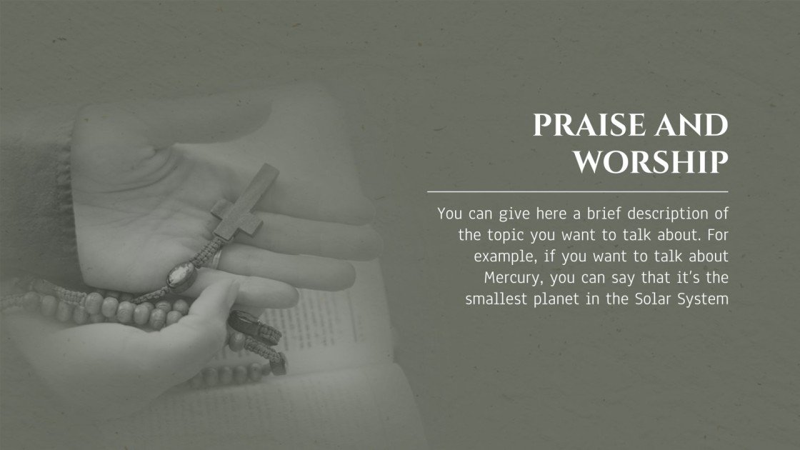 Praise and Worship Slideshow | Google Slides & PowerPoint