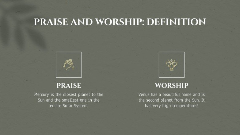 Praise and Worship Slideshow | Google Slides & PowerPoint