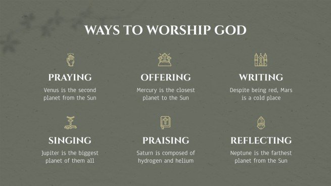 Praise and Worship Slideshow | Google Slides & PowerPoint