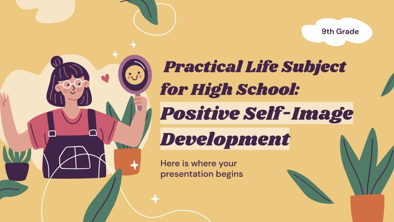 Positive self-image development | Google Slides & PPT