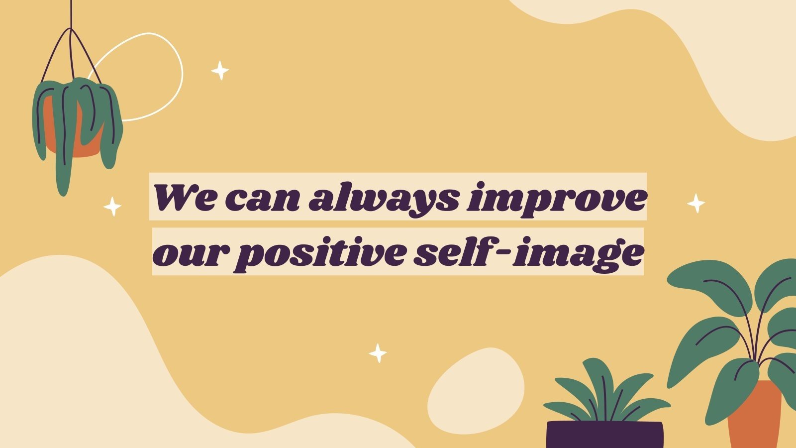 Positive self-image development | Google Slides & PPT