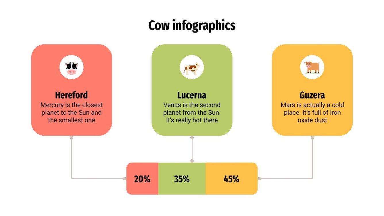 Cow Infographics | Google Slides & PowerPoint Template