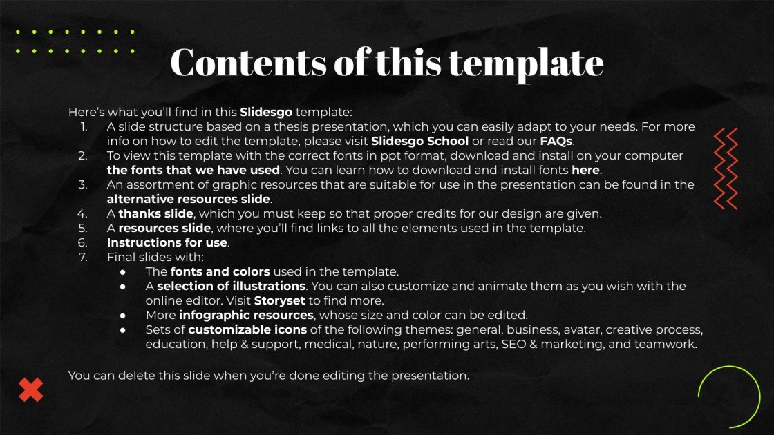 Social Issues Thesis: Teenagers Problems | Google Slides & PPT