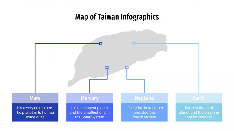 Map of Taiwan Infographics for Google Slides and PowerPoint