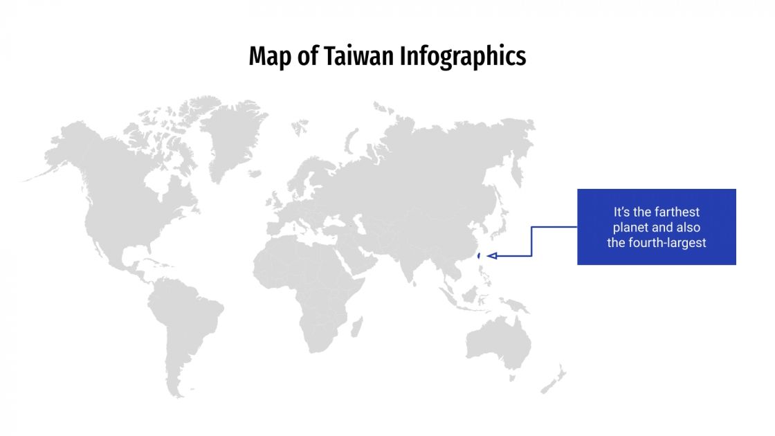 Map of Taiwan Infographics for Google Slides and PowerPoint