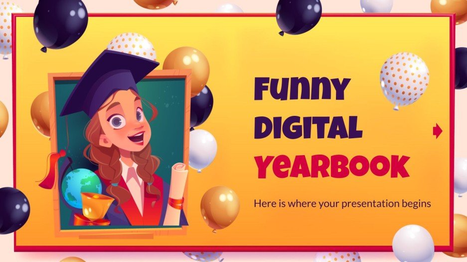 Free Google Slides and PowerPoint yearbook templates
